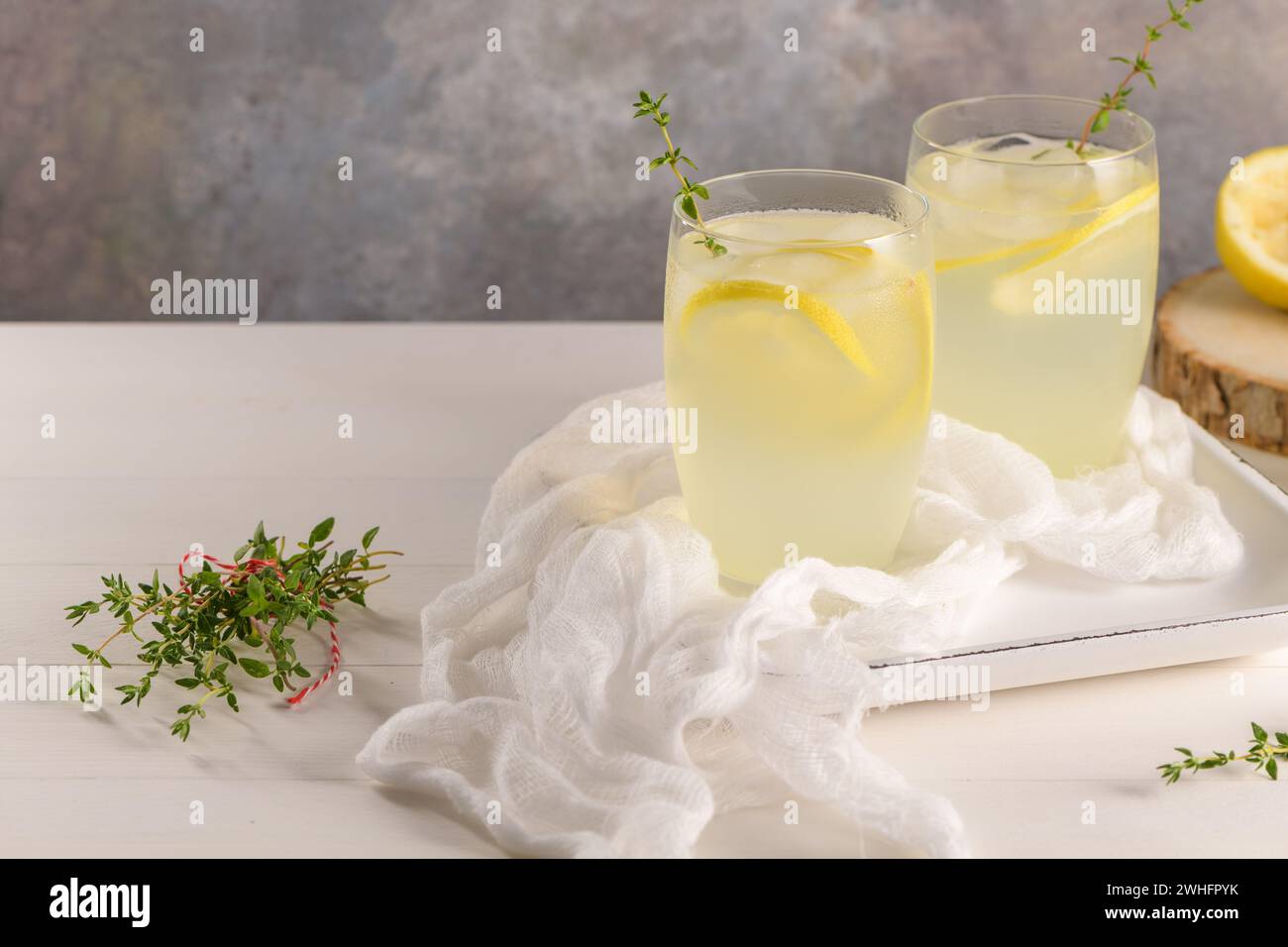 Cold lemonade hi-res stock photography and images - Alamy