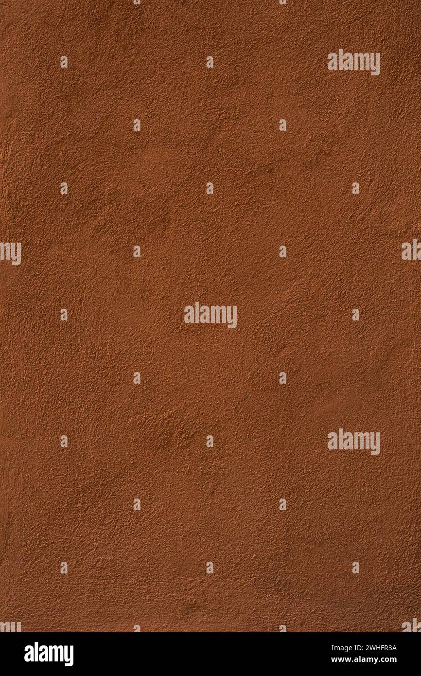 terracotta plaster wall of old mediterranean city, texture background ...