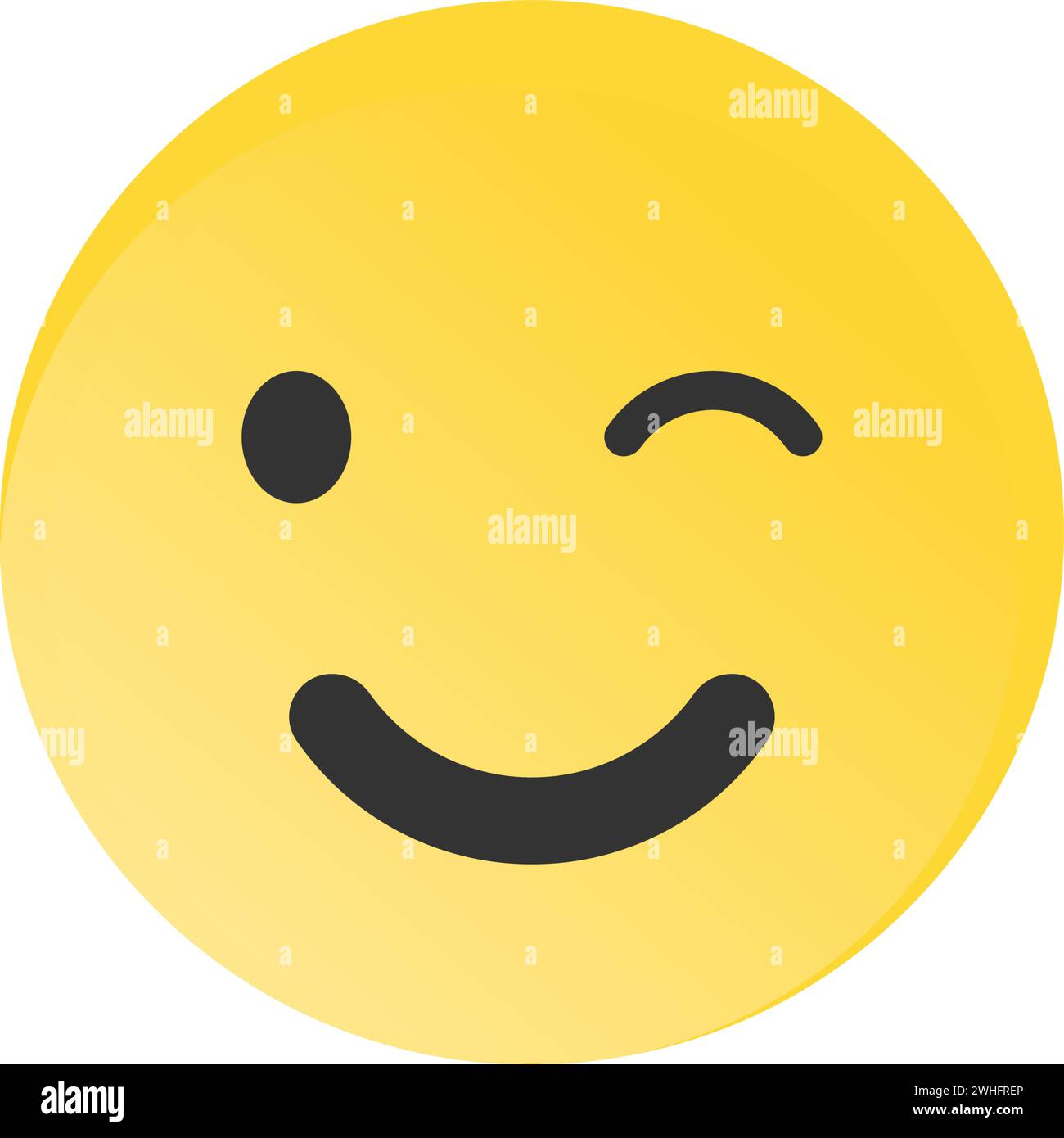 Cheeky smiley Stock Vector Images - Alamy