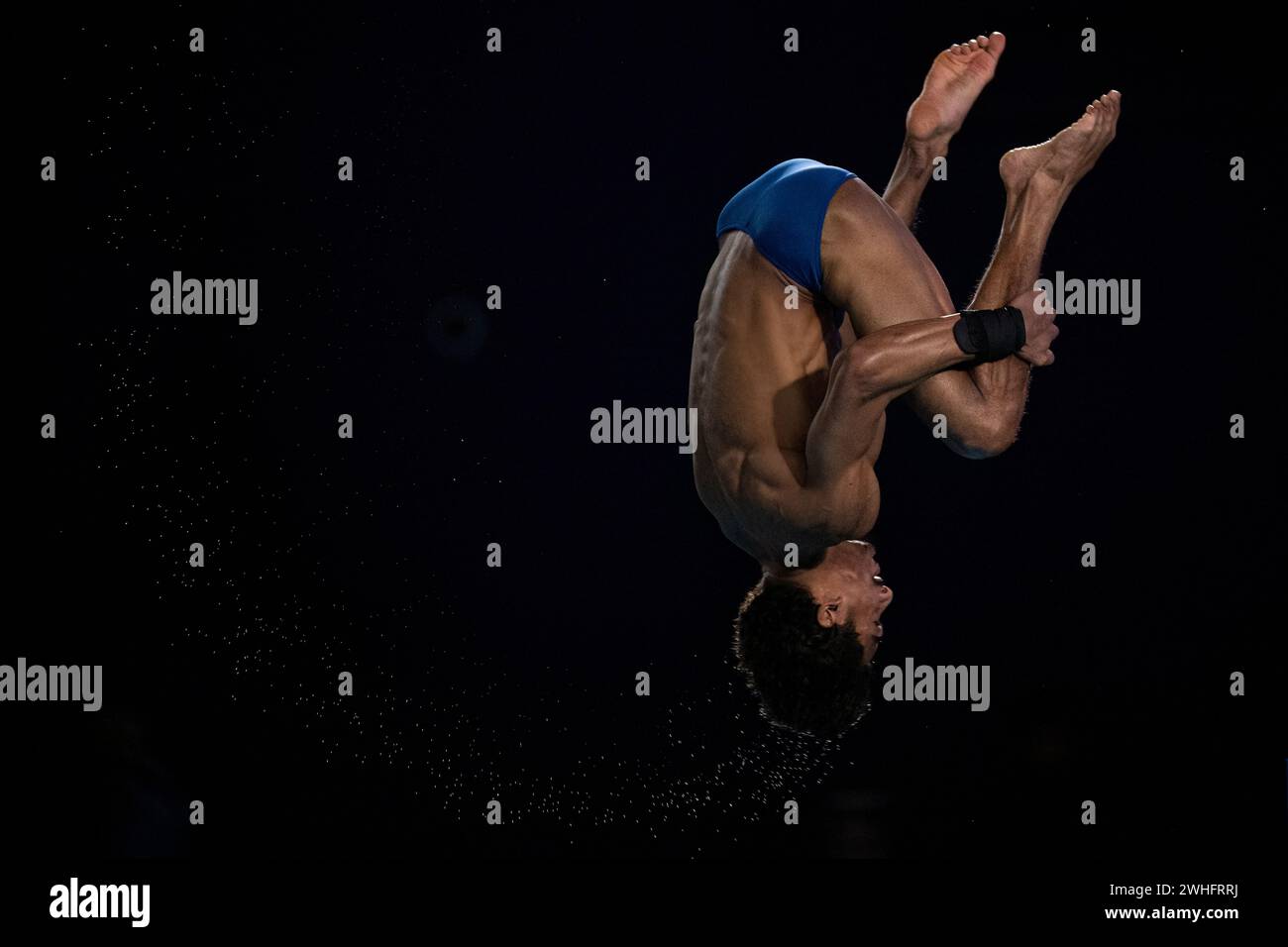 Doha, Qatar. 09th Feb, 2024. Kyle Kothari of Great Britain competes in ...