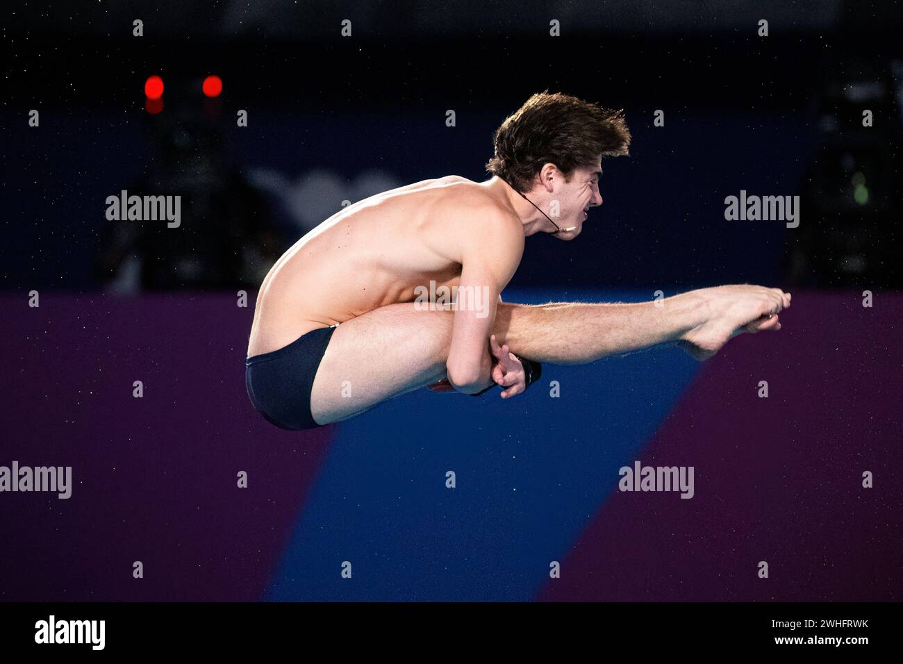 Doha, Qatar. 09th Feb, 2024. Riccardo Giovannini of Italy competes in ...