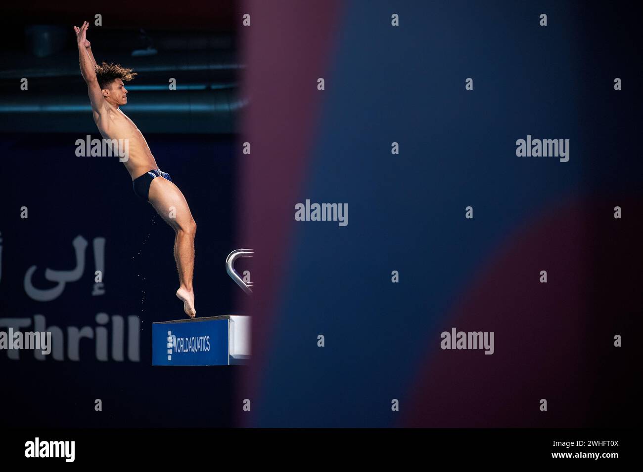 Doha, Qatar. 09th Feb, 2024. Leonardo Garcia Varela of Colombia ...