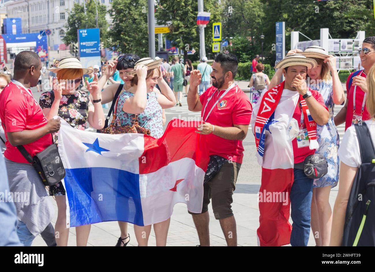Football panama hi-res stock photography and images - Alamy