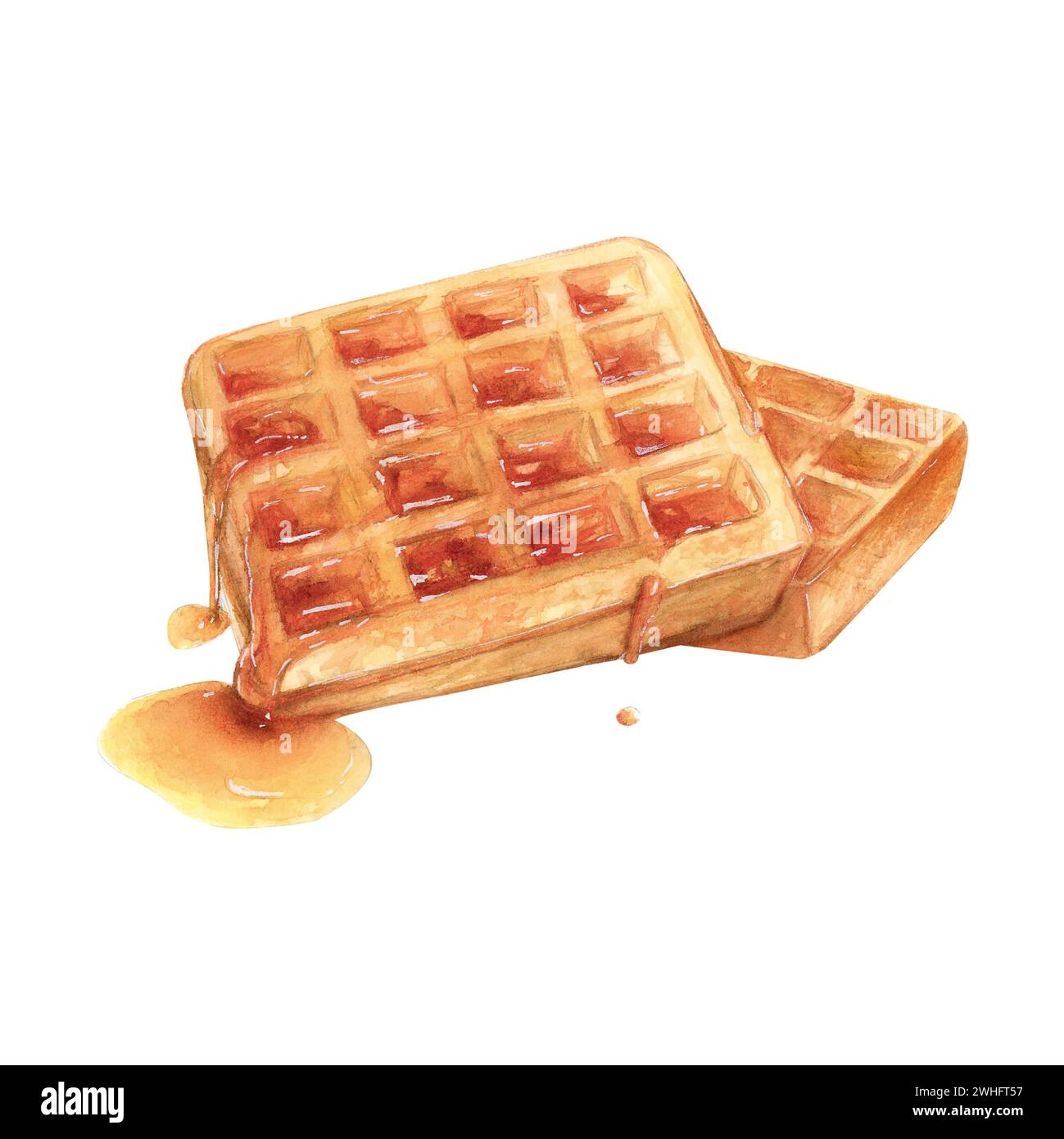 Waffles Drawing Png