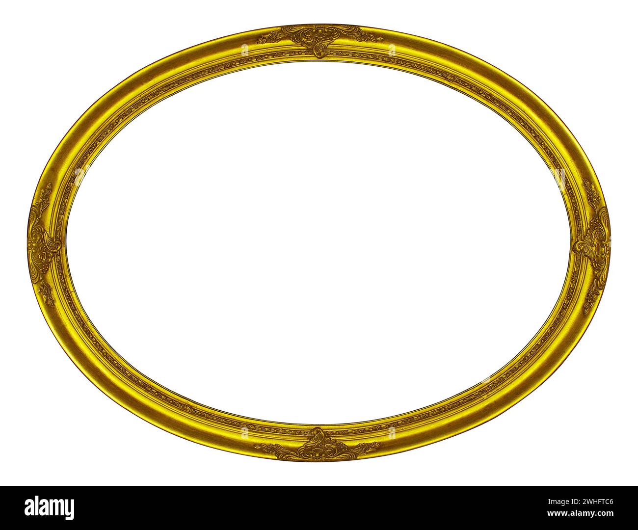 Round picture frame Stock Photo - Alamy