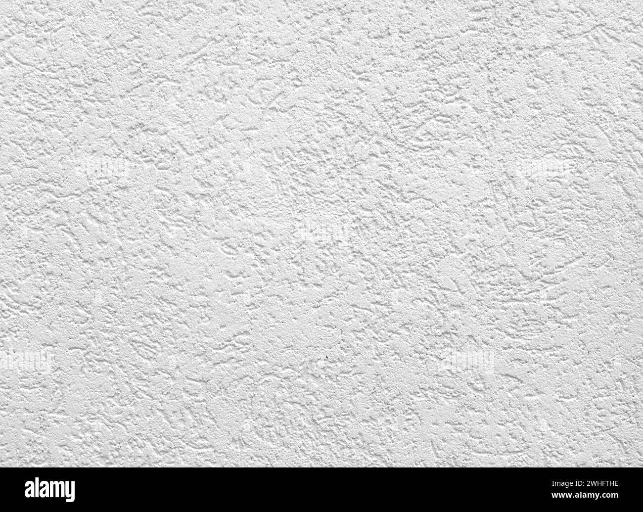 White facade with textured plaster Stock Photo - Alamy