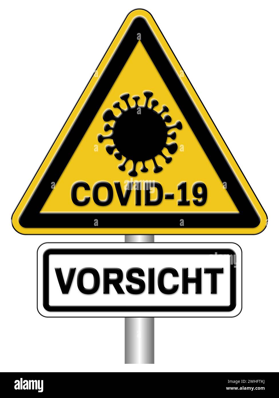 Stop sign coronavirus symbol hi-res stock photography and images - Alamy
