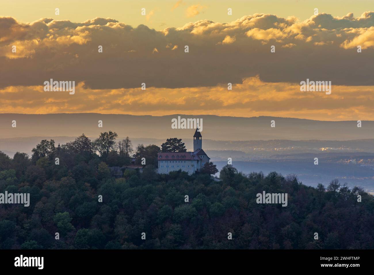 Burg Teck Castle Owen Schwäbische Alb, Swabian Alb Baden-Württemberg ...
