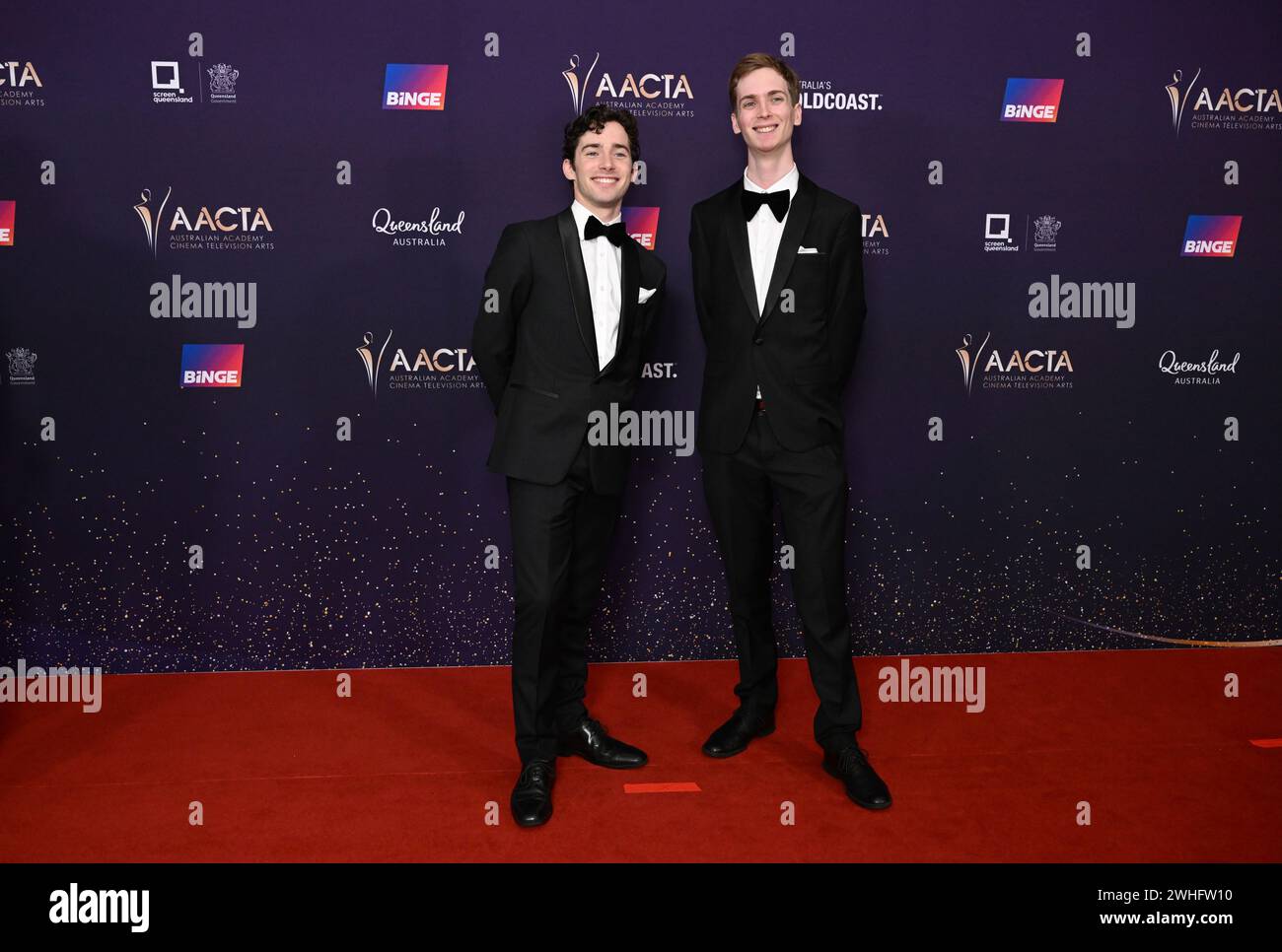 Brisbane, Australia. 10th Feb, 2024. Austin Macfarlane and Lachlan ...