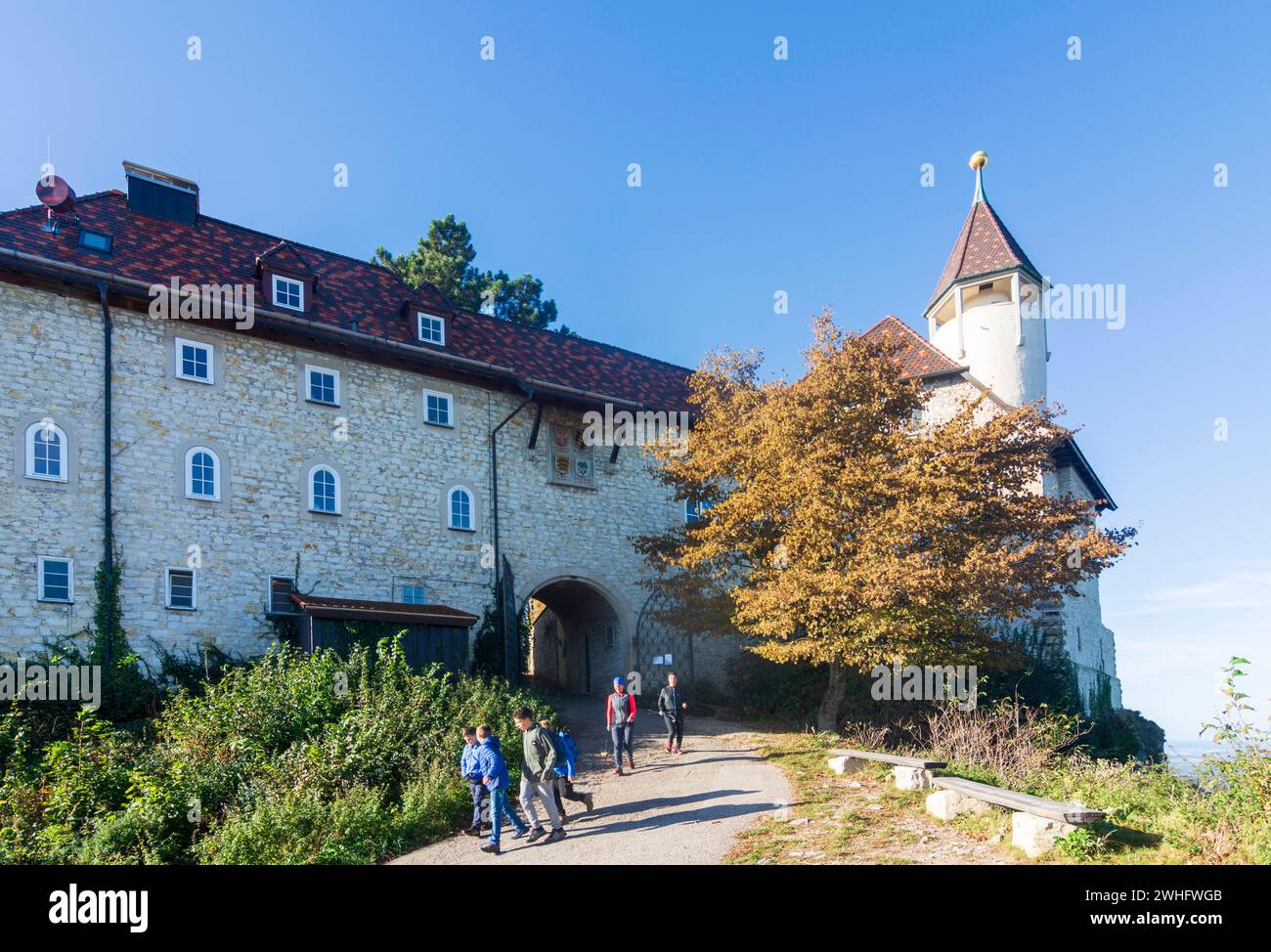 Burg Teck Castle Owen Schwäbische Alb, Swabian Alb Baden-Württemberg ...