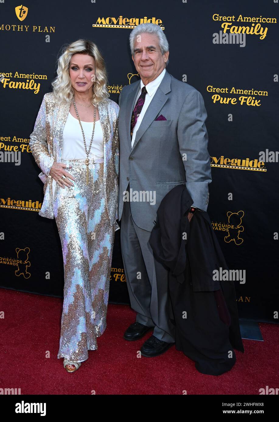 Hollywood Usa 09th Feb 2024 Donna Mills And Richard Holland