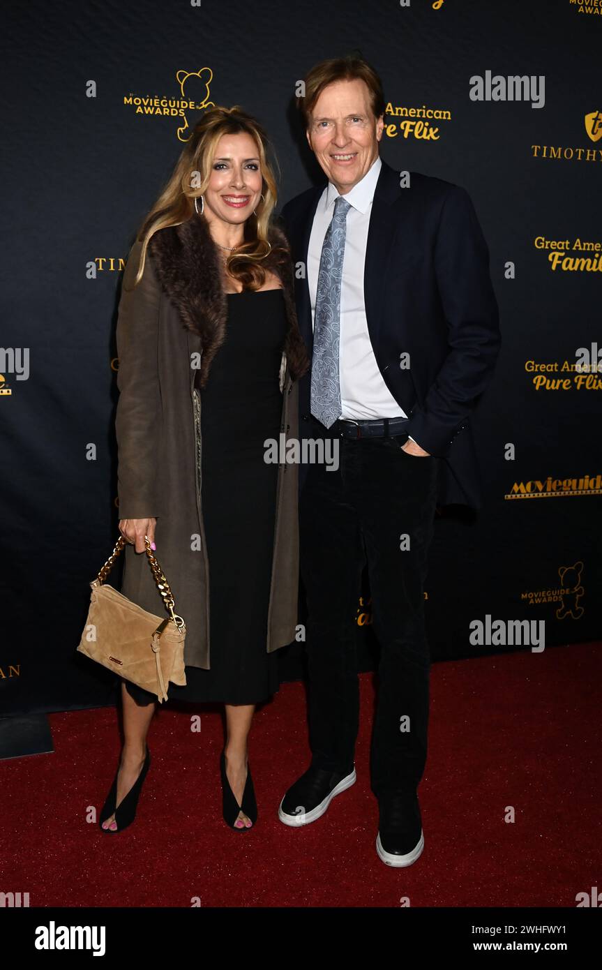 Hollywood, USA. 09th Feb, 2024. Jack Wagner and Michelle Wolf arriving ...