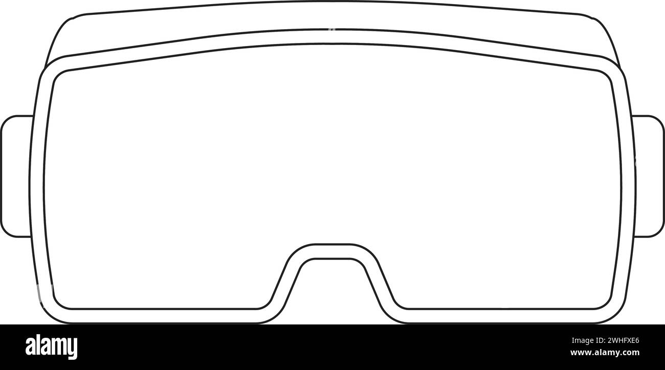 Video vr glasses icon Cut Out Stock Images & Pictures - Alamy