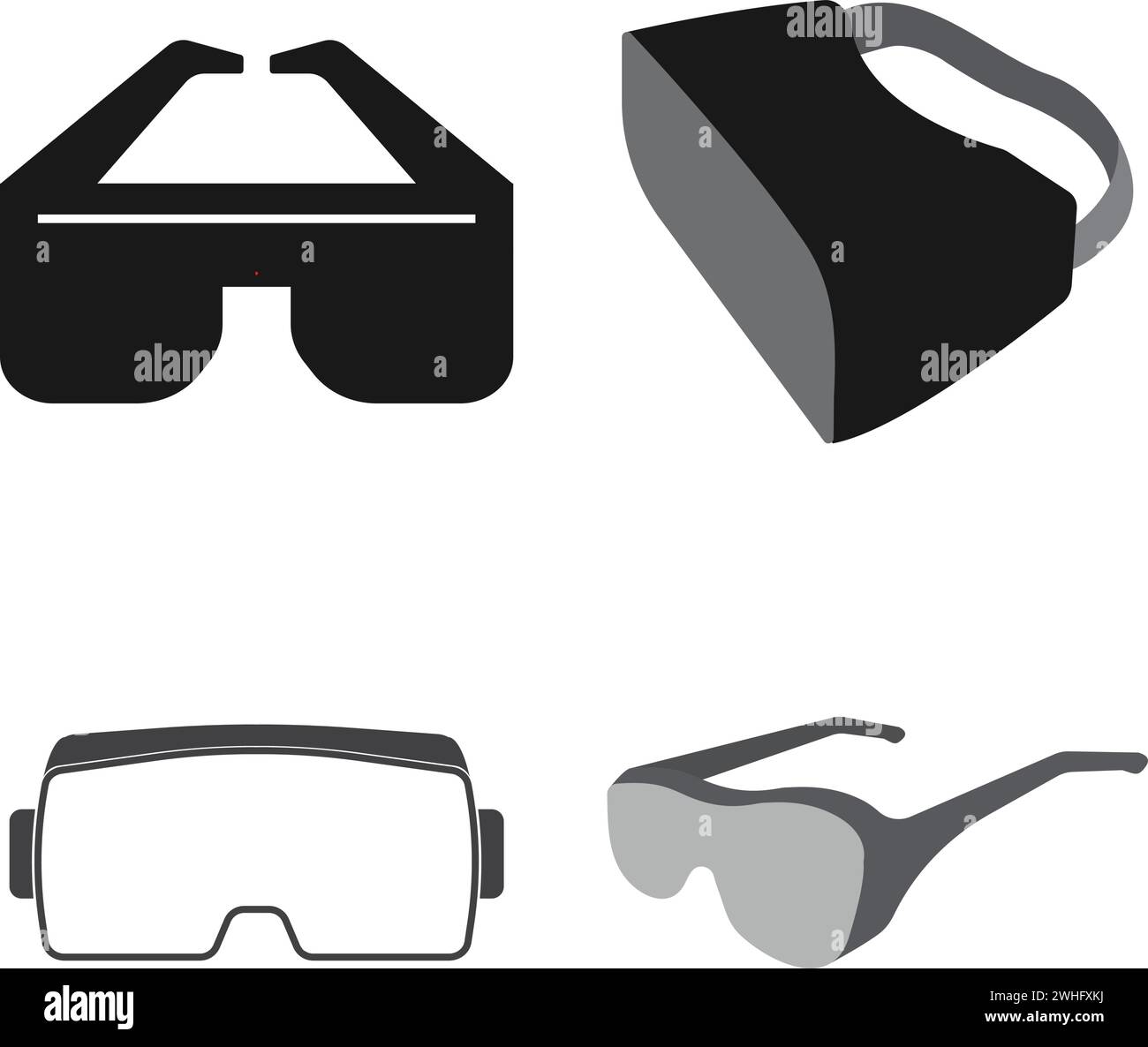 Vr icon hi-res stock photography and images - Alamy