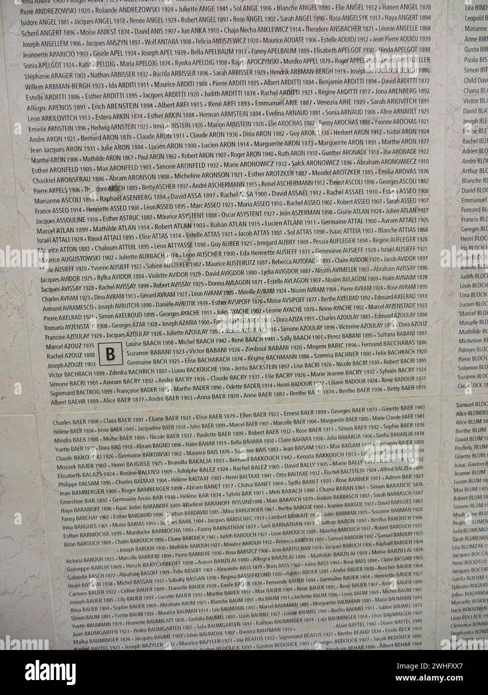 Shoah memorial hi-res stock photography and images - Alamy