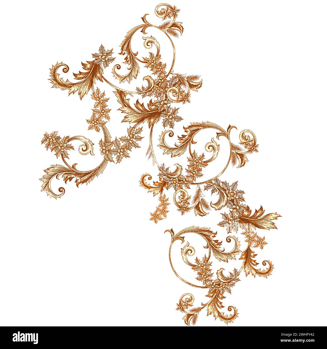 Digital Motif Design Artwork for textile print For Textile motif ...