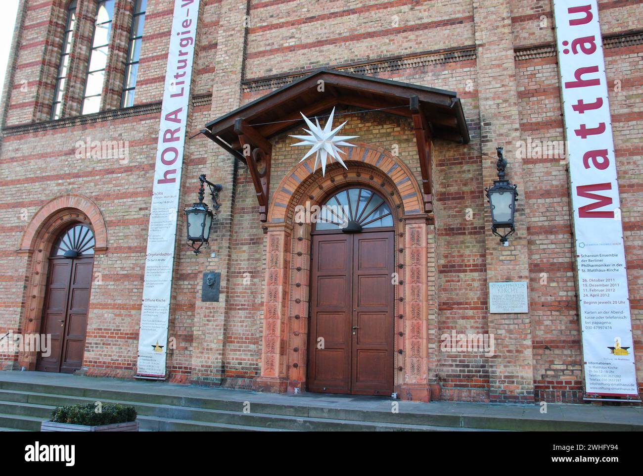 St. Matthew's Church in Berlin. Dietrich Bonhoeffer was ordained here ...