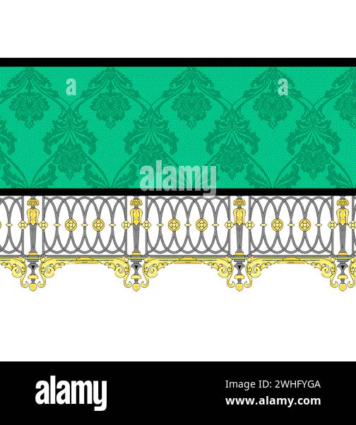 Digital border print design, Set of border pattern for and An amazing ...