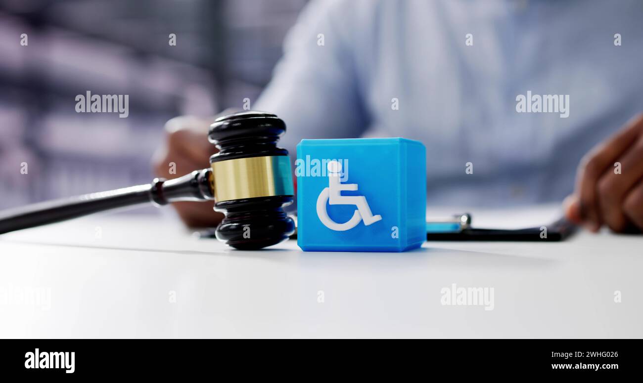 Disability law lawyer hi-res stock photography and images - Alamy