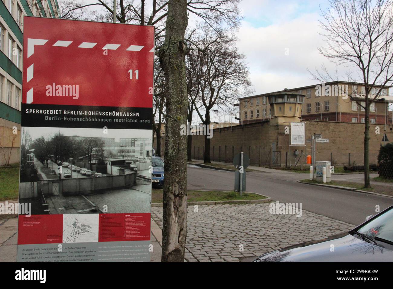 Berlin HohenschÃ¶nhausen Memorial; Stasi Prison Stock Photo - Alamy