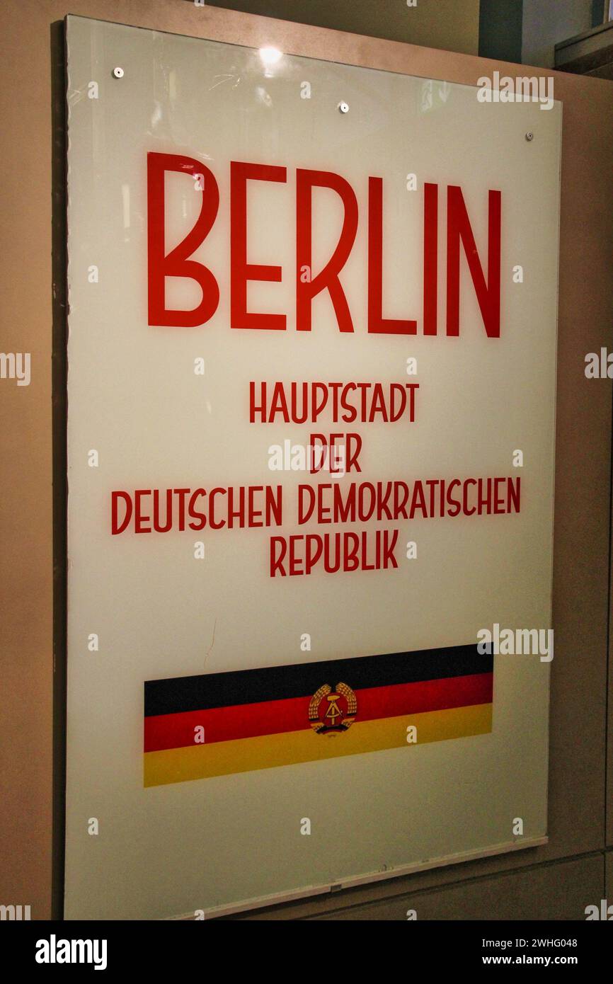 Berlin, capital of the GDR Stock Photo - Alamy