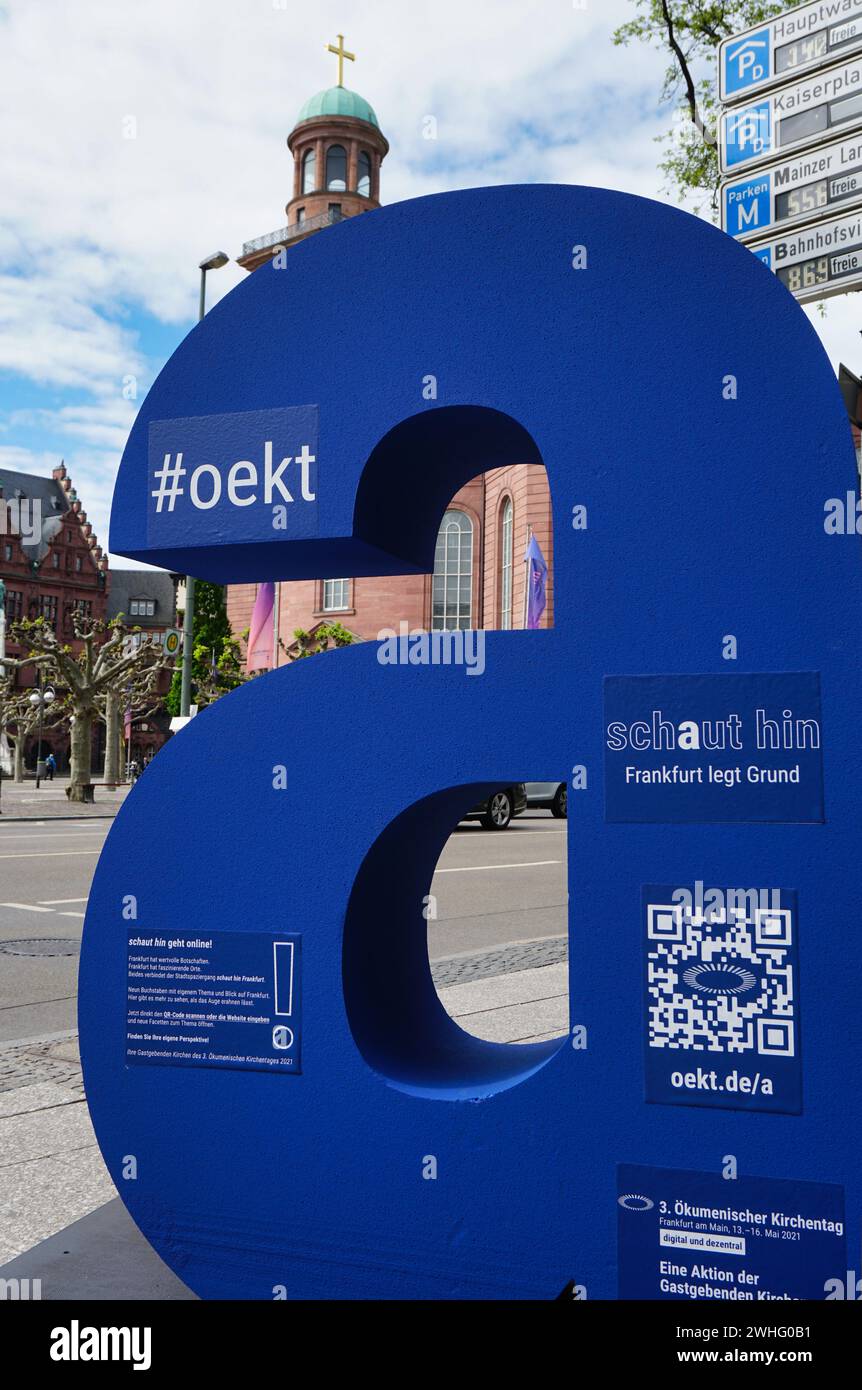 Ecumenical Church Congress Frankfurt/M 2021 Stock Photo - Alamy