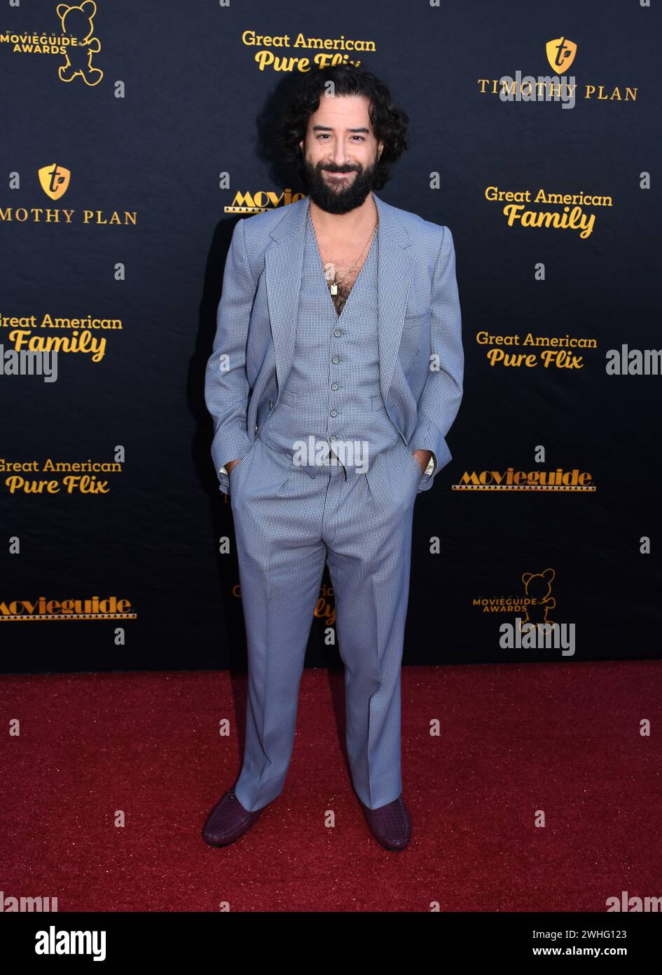 Los Angeles, California, USA 9th February 2024 Actor Yoshi Barrigas ...