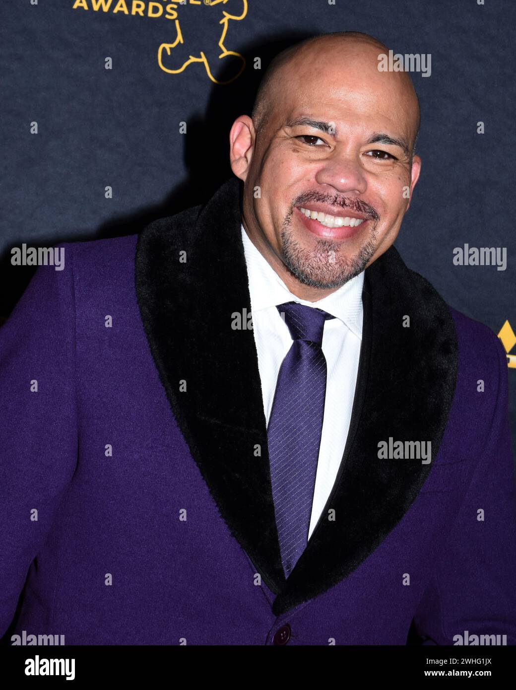 Los Angeles, California, USA 9th February 2024 Actor/producer Gerald ...