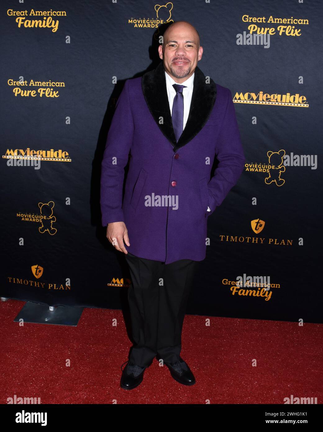 Los Angeles, California, USA 9th February 2024 Actor/producer Gerald ...