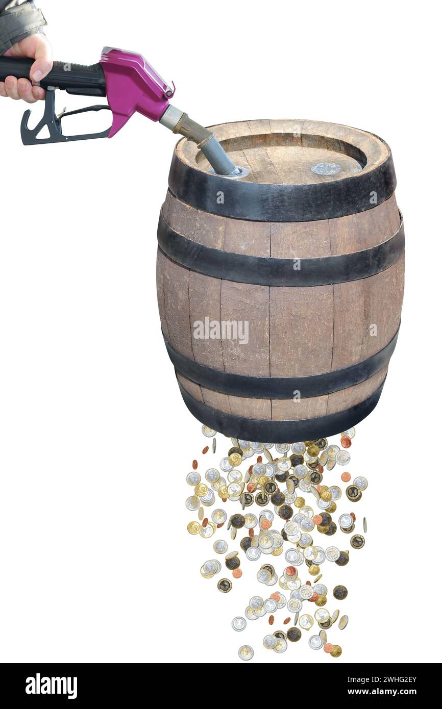 Barrel without bottom Stock Photo - Alamy