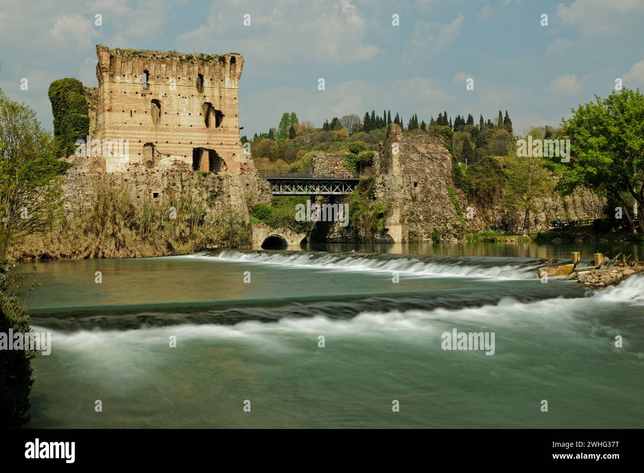 Bridge over mincio river hi-res stock photography and images - Alamy