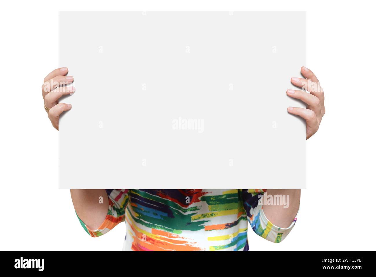 Advertising sign template Stock Photo - Alamy