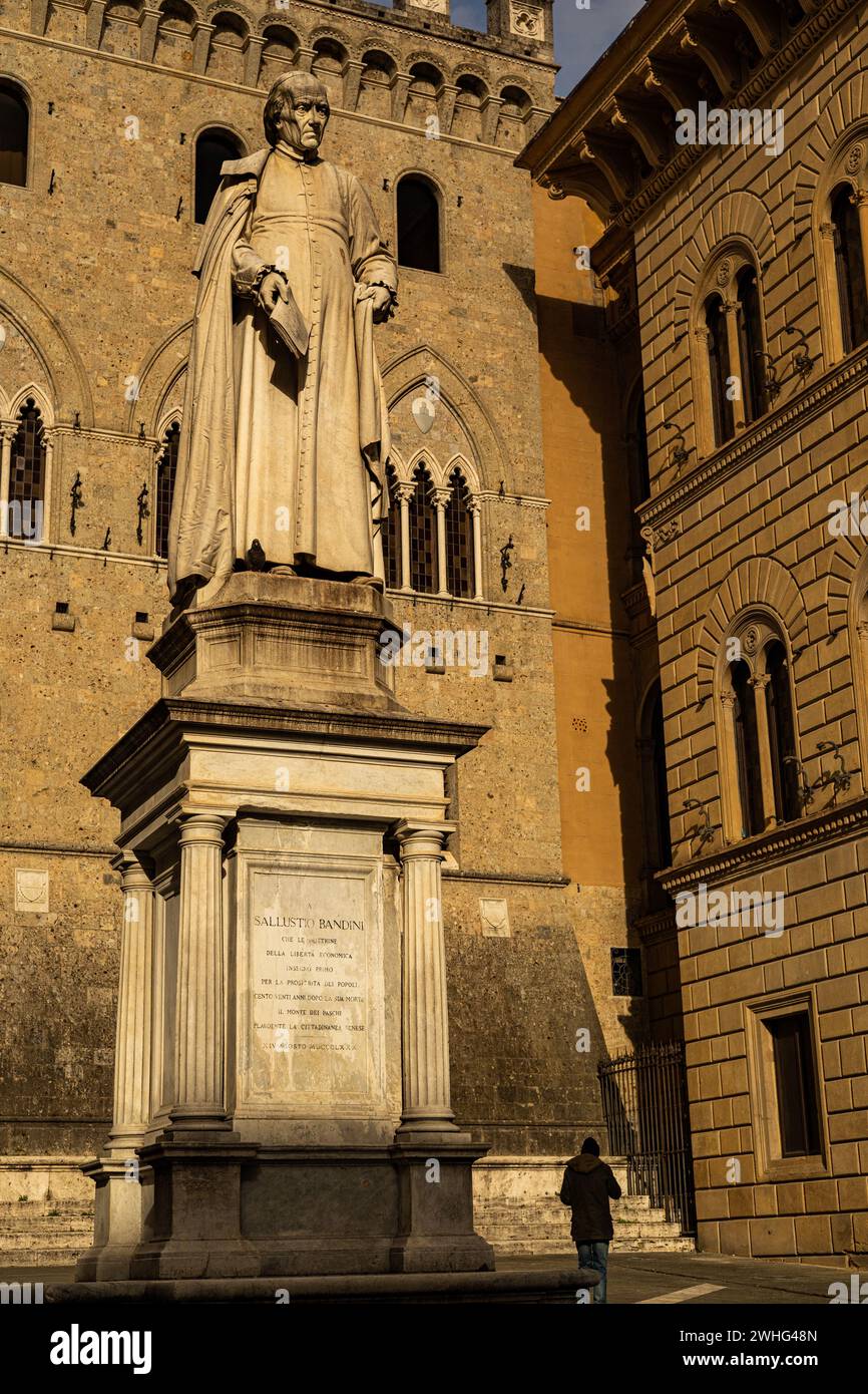 Sallustio bandini statue hi-res stock photography and images - Alamy