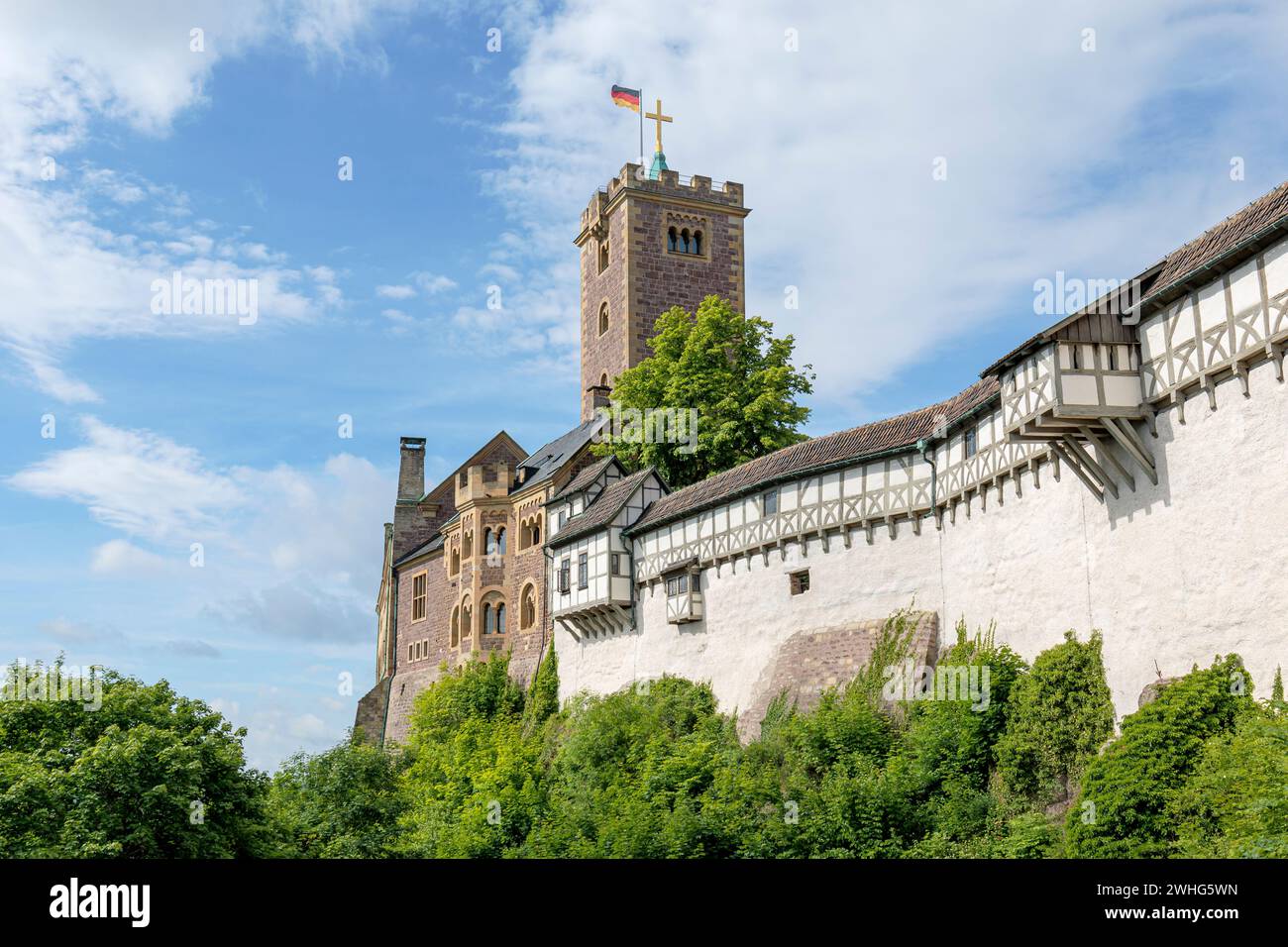 Wartburg - UNESCO World Heritage Site near Eisenach, Thuringia, Germany ...