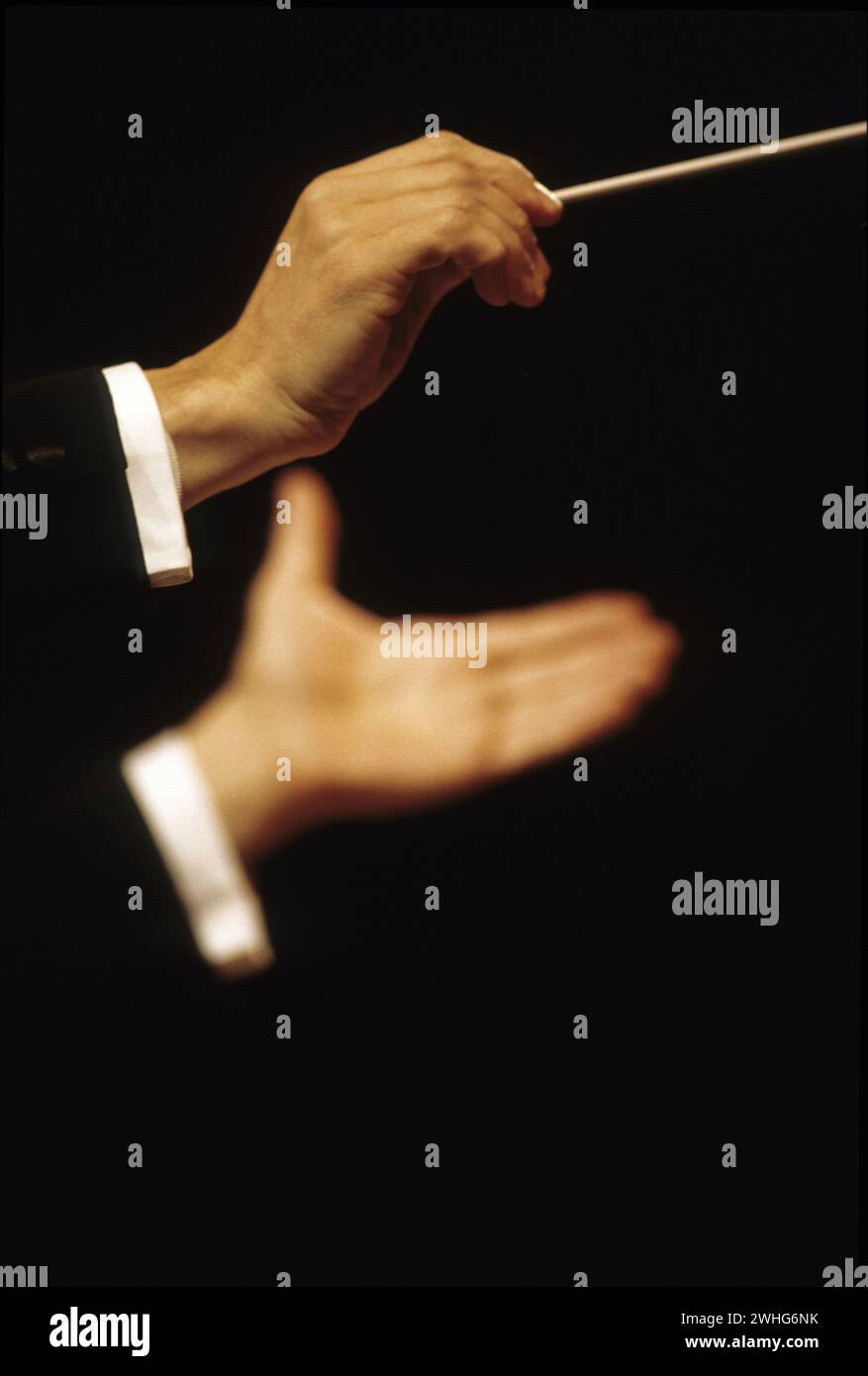 CLASSICAL MUSIC CONDUCTOR Stock Photo - Alamy