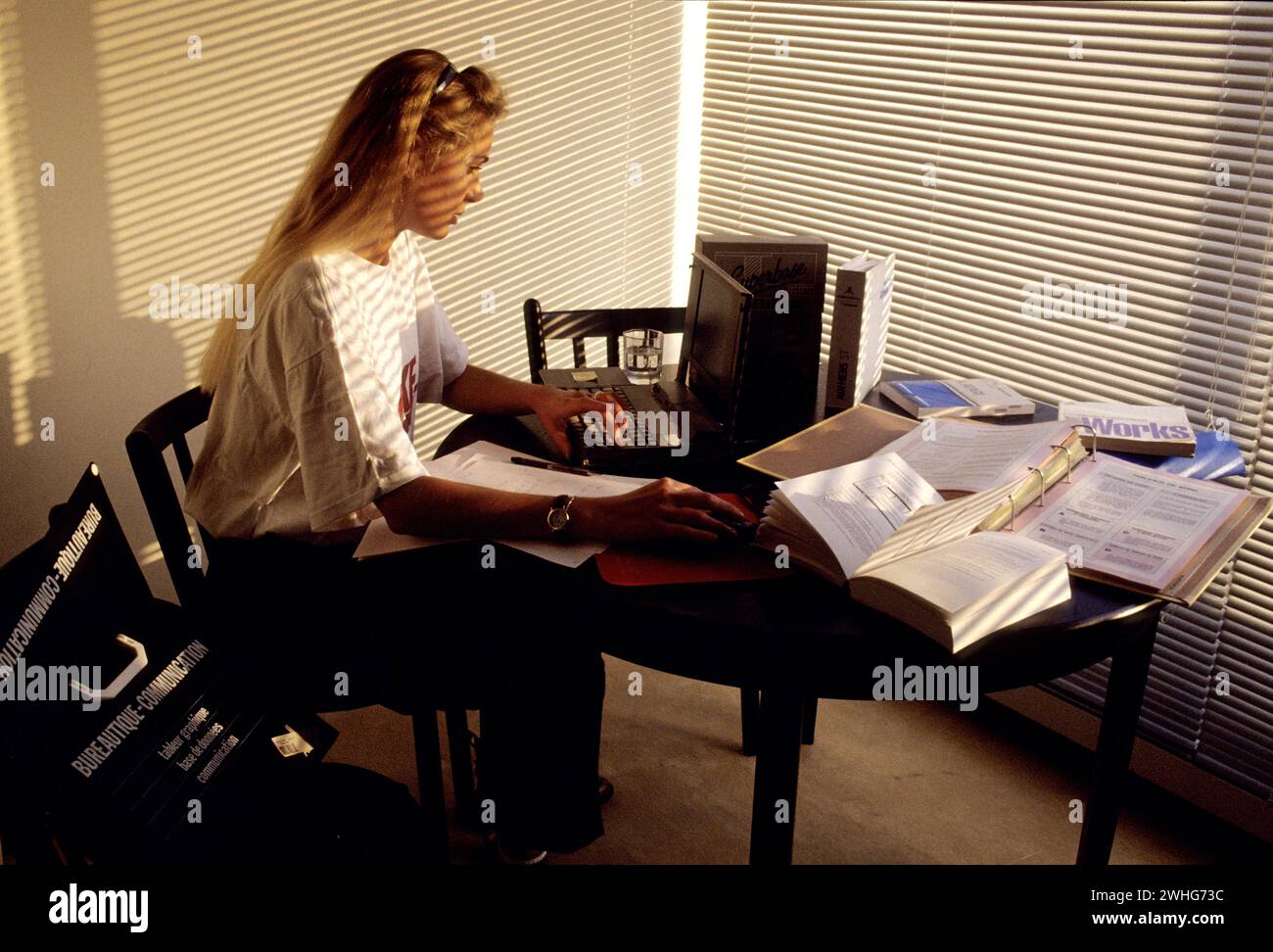 Cours informatique hi-res stock photography and images - Alamy