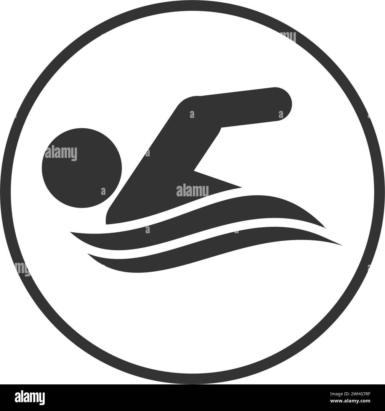 Simple icon for public facilities, housing, hotels, and tourist ...