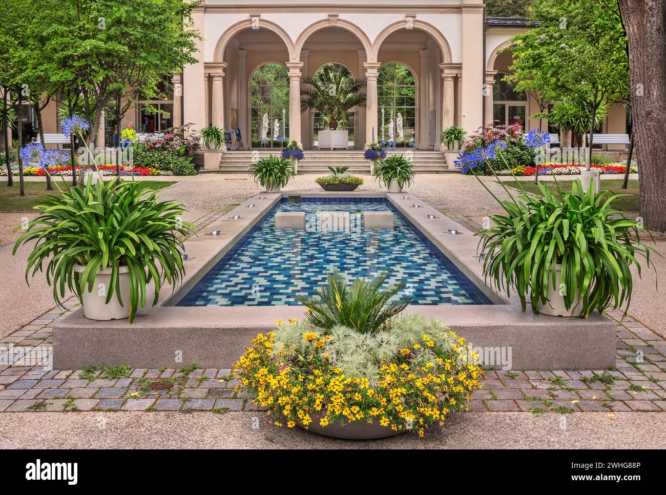 Spa parks hi-res stock photography and images - Alamy