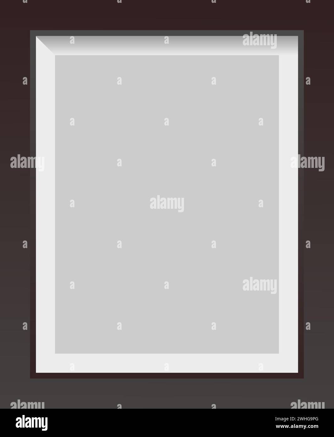 Rectangular black realistic picture Stock Vector Images - Alamy