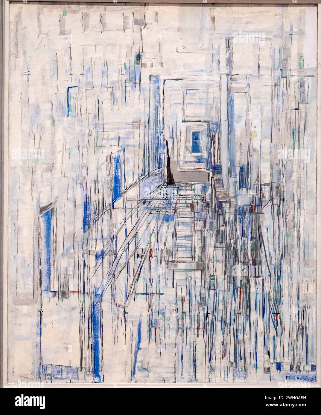 Passage des miroirs, Passage of Myrrors, Maria Helena Vieira Da Silva ...