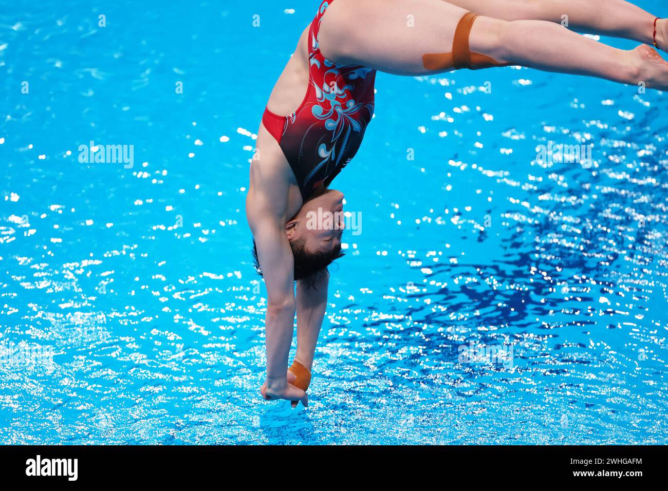 Doha, Qatar. 9th Feb, 2024. Yiwen Chen (CHN) Diving : World Aquatics ...