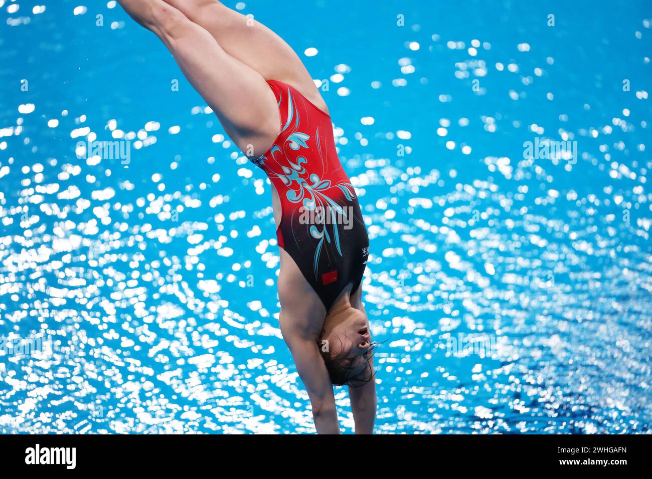 Doha, Qatar. 9th Feb, 2024. Yani Chang (CHN) Diving : World Aquatics ...