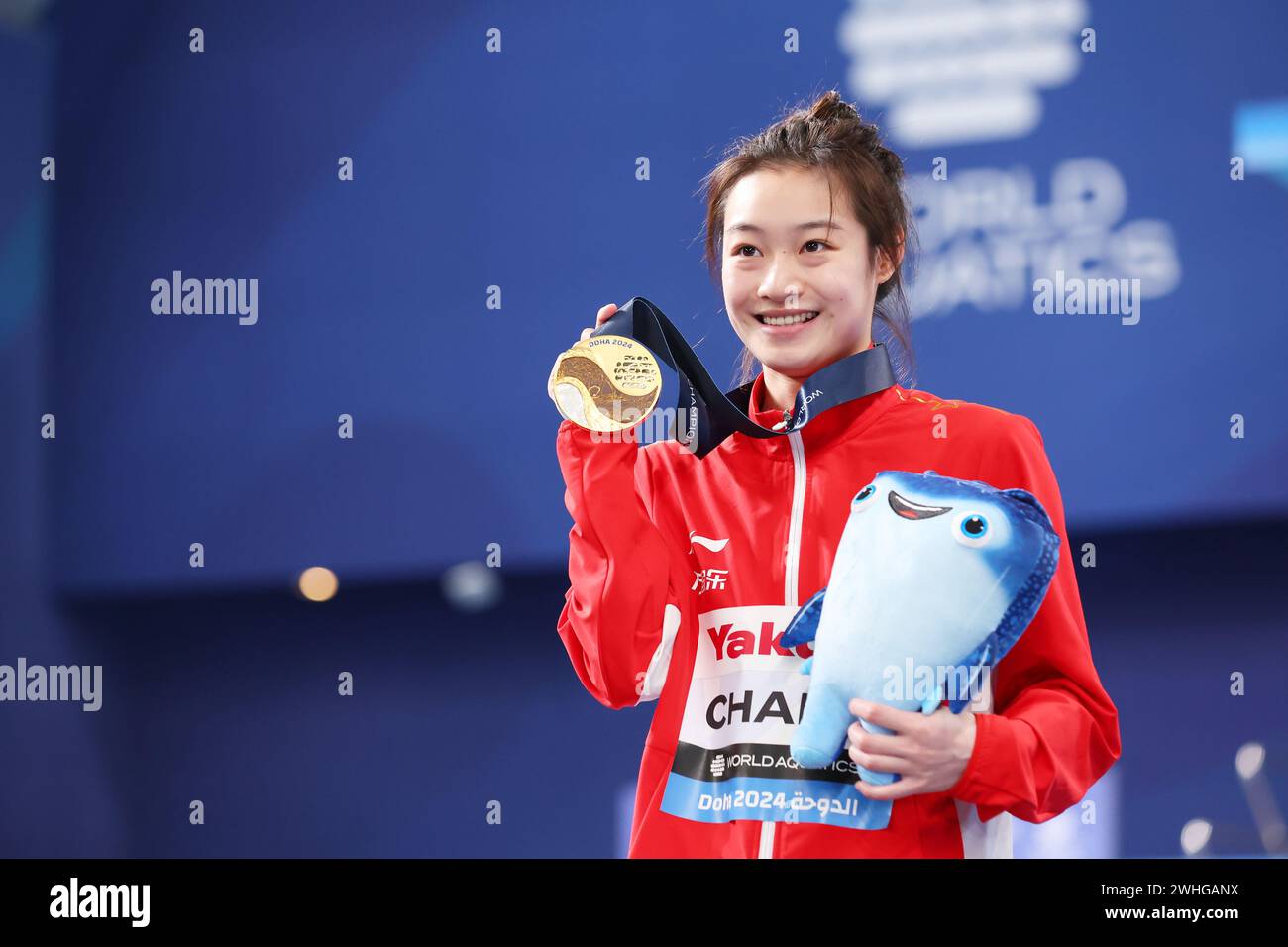 Doha, Qatar. 9th Feb, 2024. Yani Chang (CHN) Diving : World Aquatics ...