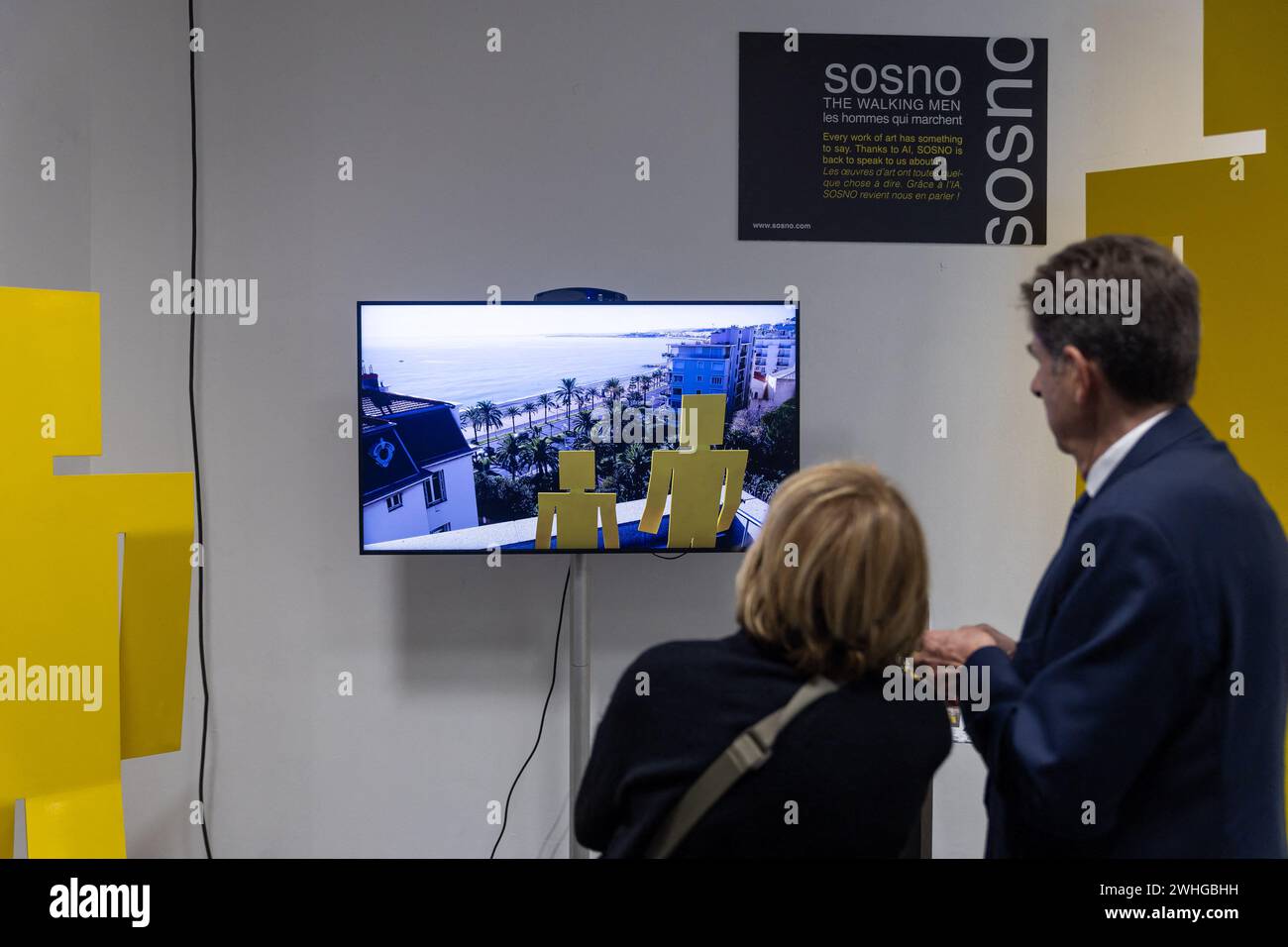 Cannes, France. 09th Feb, 2024. World Artificial International Cannes Festival (WAICF 2024 ...