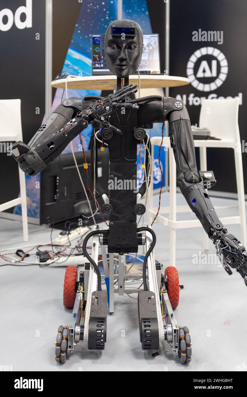 Cannes, France. 09th Feb, 2024. World Artificial International Cannes Festival (WAICF 2024) AI ...