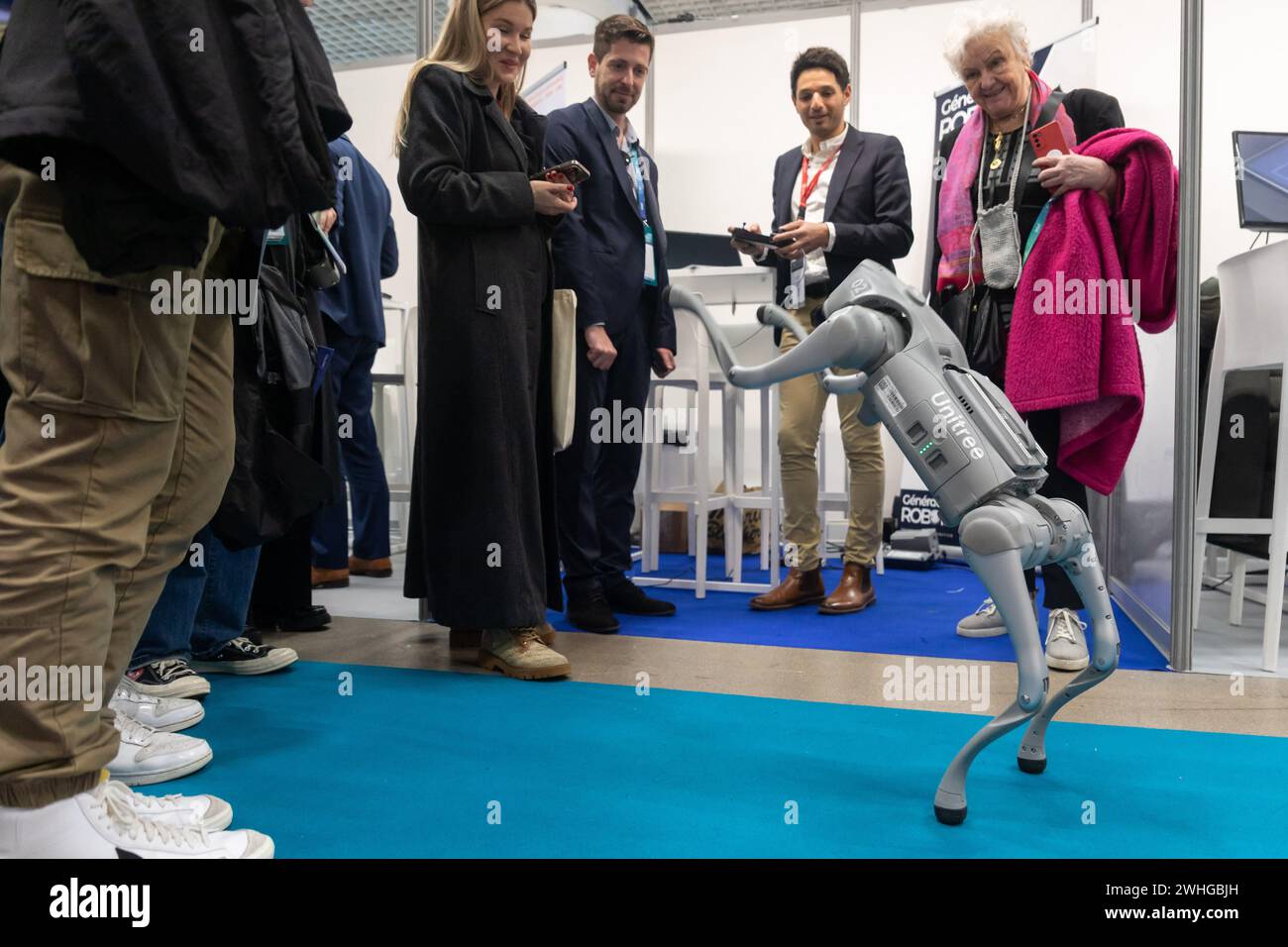 Cannes, France. 08th Feb, 2024. World Artificial International Cannes Festival (WAICF 2024 ...