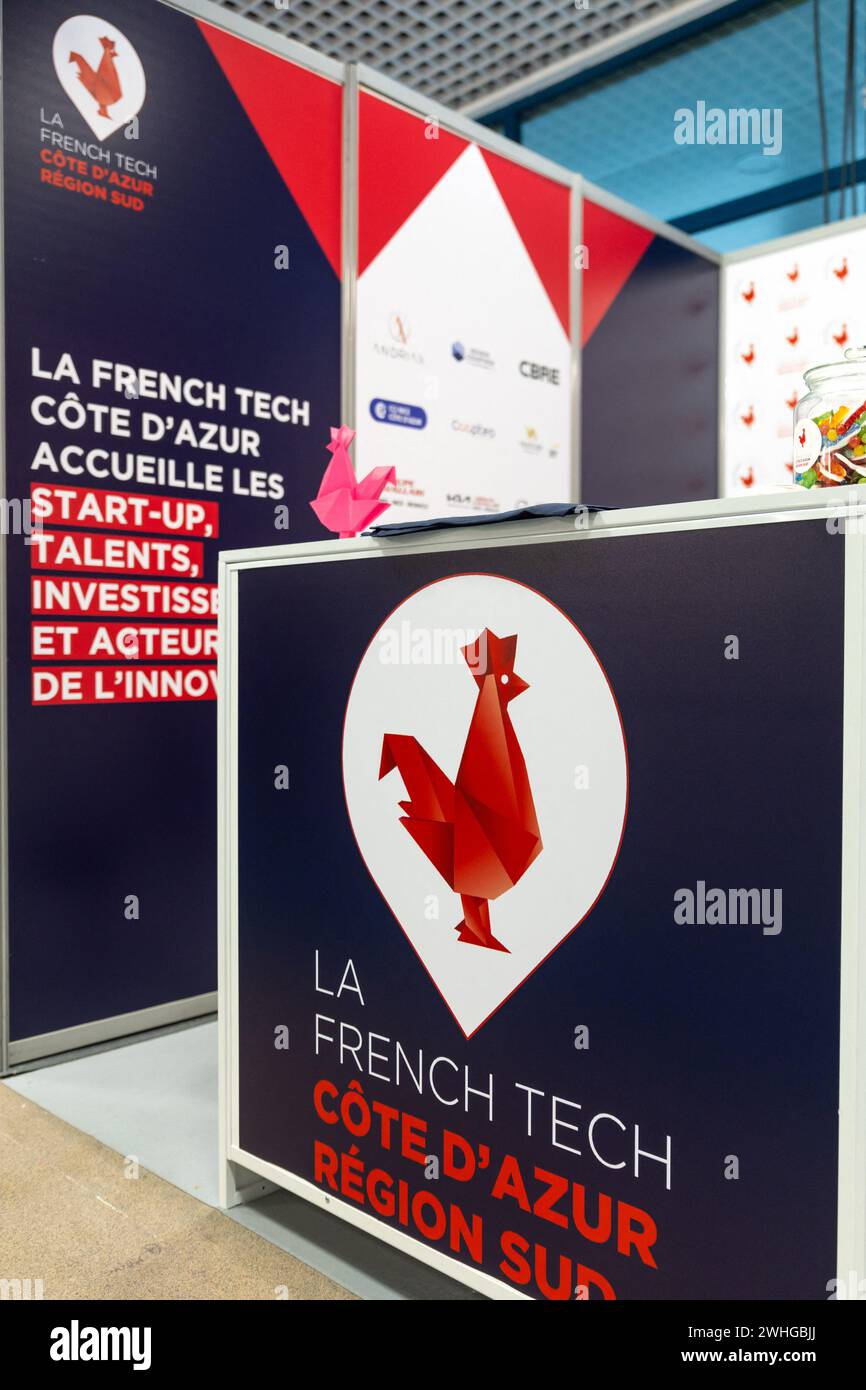 Cannes, France. 09th Feb, 2024. World Artificial International Cannes Festival (WAICF 2024) La ...