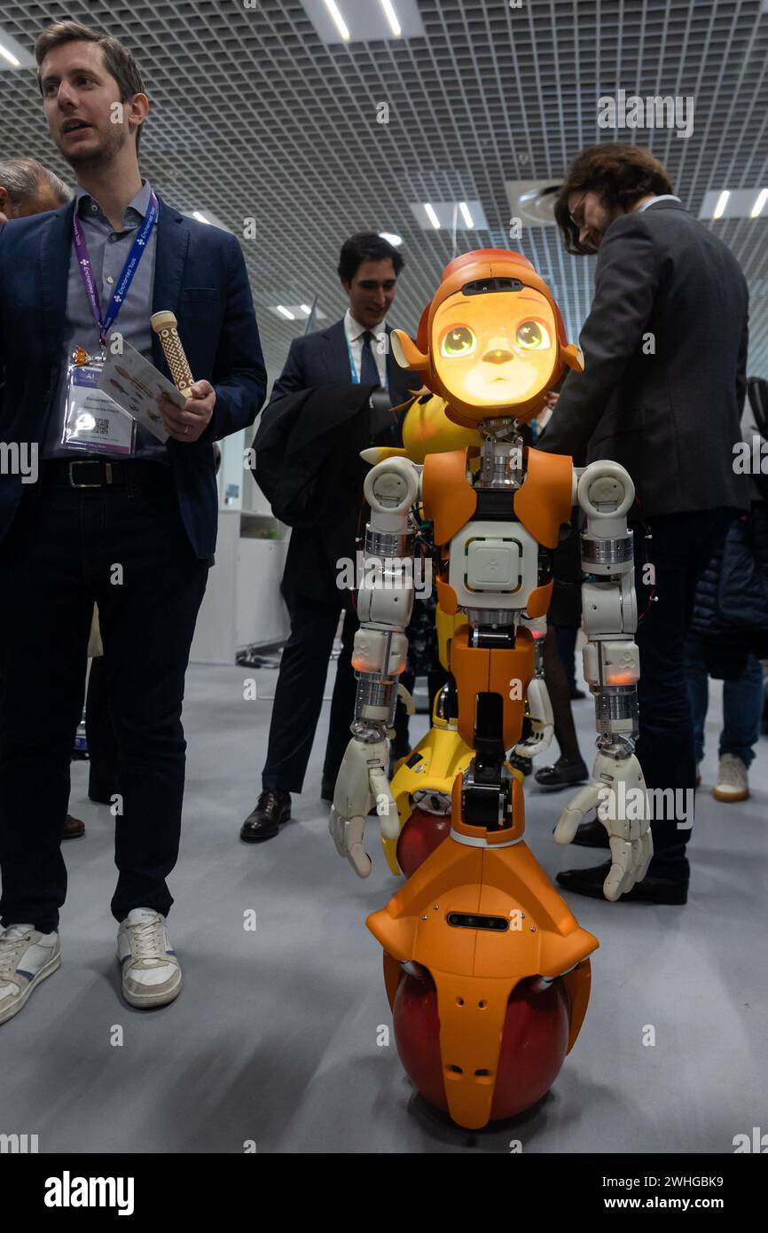 Cannes, France. 08th Feb, 2024. World Artificial International Cannes Festival (WAICF 2024 ...