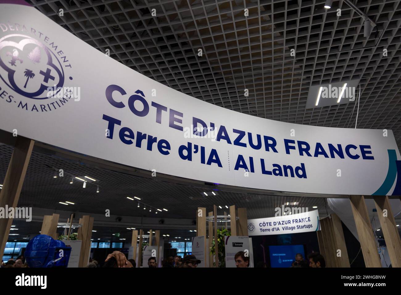 Cannes, France. 09th Feb, 2024. World Artificial International Cannes Festival (WAICF 2024) The ...