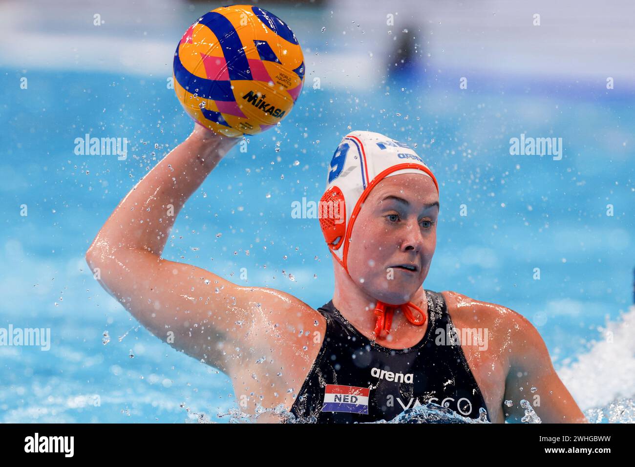 Doha, Qatar. 10th Feb, 2024. DOHA, QATAR - FEBRUARY 10: Kitty Lynn ...
